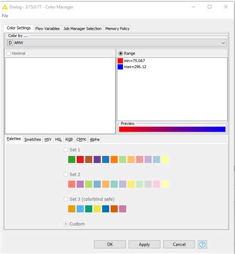 Changing The Color Of The Histogram Node KNIME Analytics Platform KNIME Community Forum