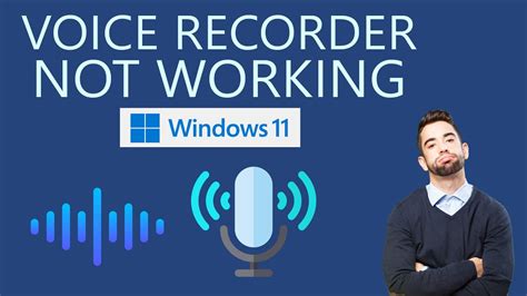 How To Fix Voice Recorder Not Working On Windows 11 Youtube