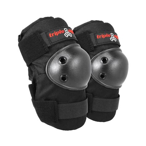 Triple 8 Saver Series Tri Pack Black Skate Pad Set Lucky Skates