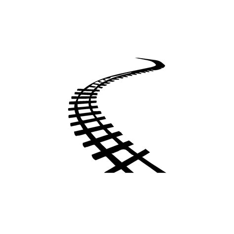 Train Tracks Vectors Illustration 49898168 Vector Art At Vecteezy