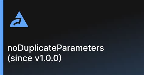Noduplicateparameters Biome
