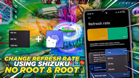 Unlock High Refresh Rates On Android No Root Needed With Shizuku App Youtube
