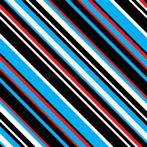 Pattern With Diagonal Color Stripes Modern Stylish Image Stock Vector