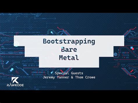 Free Video Bootstrapping Bare Metal Provisioning And Configuration
