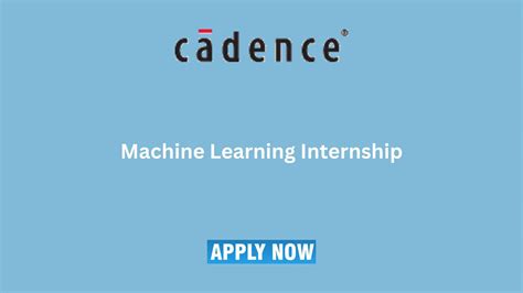machine learning internship at cadence design systems r aicareer