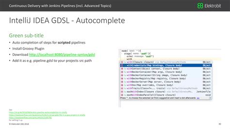 Continuous Delivery With Jenkins Pipelines Devdays Ppt