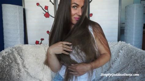 More Of Long Hair Addiction 1080p Hd Darias Fetish Kingdom Clips4sale