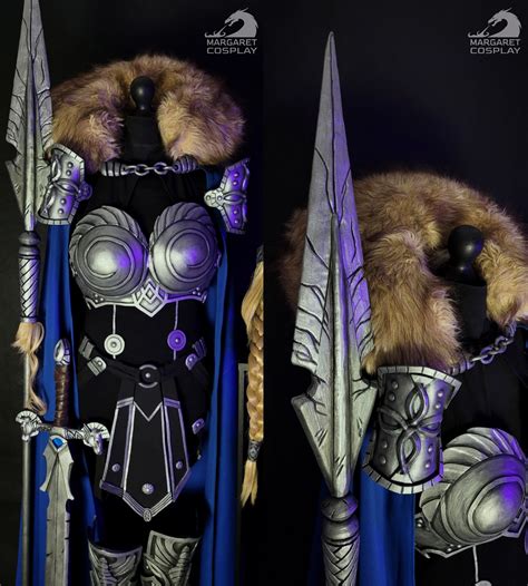 Girl Knight Armor Cosplay Costume Larp Etsy