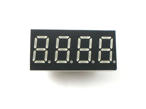 3pcs 7 segment led display [specs] electrodragon
