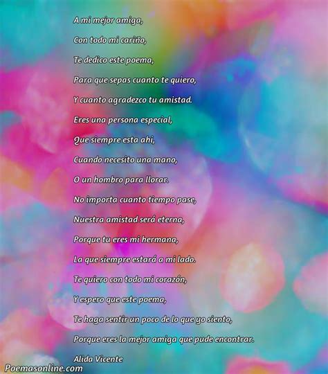 Poemas Largo Para Mi Mejor Amiga Poemas Online