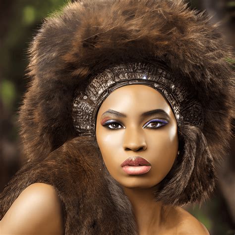 African Goddess Matte Painting Creative Fabrica