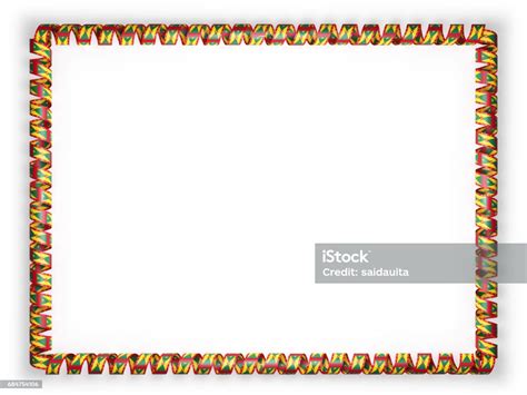 프레임과 그레나다 플래그로 리본 테두리 3 차원 일러스트 레이 션 공란에 대한 스톡 사진 및 기타 이미지 공란 교육