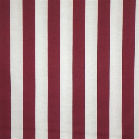 Burgundy Stripe Upholstery Fabric Etsy