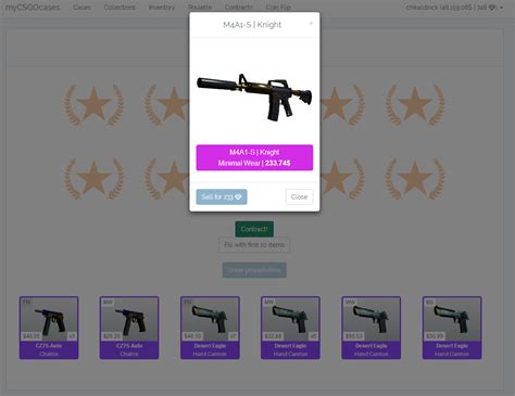 Github Lafreefall Cs Go Opencase Simulator Simulator Of Cs Go Opencase Contracts Roulette