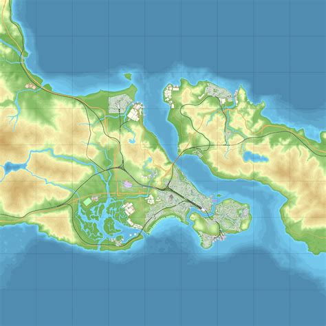 My City Feels Like A Rockstar Map Rcitiesskylines