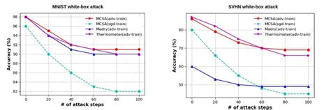 White Box Attack Results On Mnist And Svhn Datasets We Compare Mcca