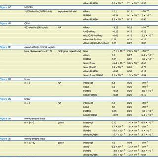 Statistical Analysis Download Table