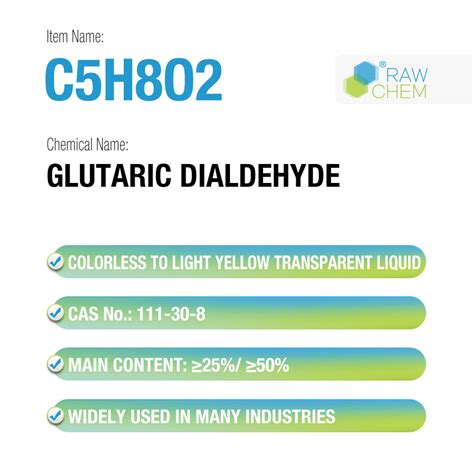 C5h8o2 Series Glutaric Dialdehyde Rawchem All For Detergent