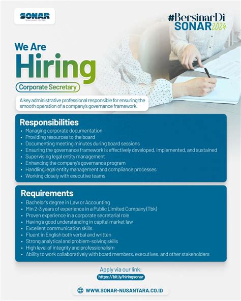 agung perdana putra on linkedin hiring linkedin lowongankerja karir corporatesecretary