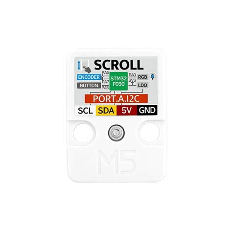 Scroll Unit With Hollow Shaft Encoder Ec10e1220501 M5stack Store