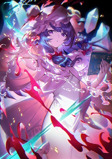 Patchouli Knowledge Touhou Drawn By U U Zan Danbooru