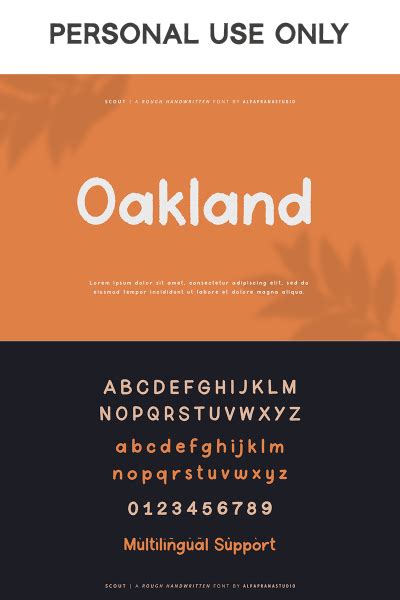Scout Font Fonts
