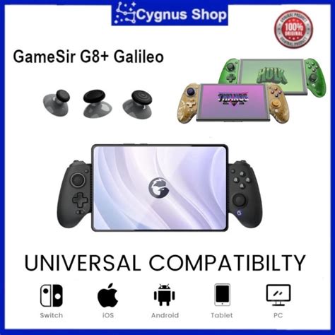 Jual Gamesir G8 Plus Galileo Bluetooth Gamepad Controller Hall Effect Stick Multi Platform