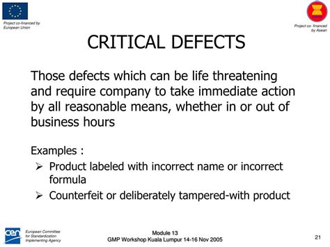 PPT ASEAN GMP TRAINING MODULE PRODUCT COMPLAINT PowerPoint Presentation ID