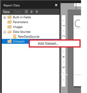 Enter And Edit Data In SSRS