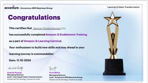 Bansari Oza On Linkedin Genai Devops Multicloud Aws Amazonq