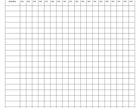 Time Schedule Chemical Engineering Activities W1 W2 W3 W4 W1 W2 W3 W4 W1 W2 W3 W4 W1 W2 W3