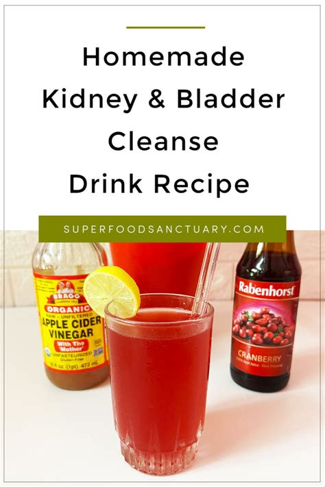 How to Flush Your Kidneys and Bladder Naturally - Superfood Sanctuary