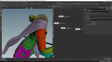 dynamic cloth simulation for production the gnomon workshop