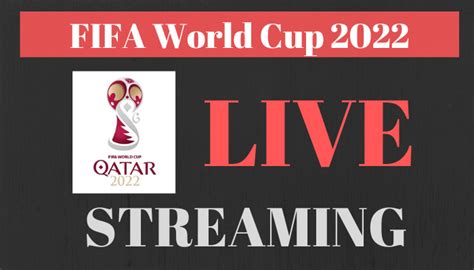Fifa World Cup Final Live Streaming Pc Tv Free Mobile App