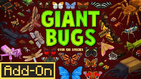 Giant Bugs Add On By Compycraft Minecraft Bedrock Marketplace Explorer