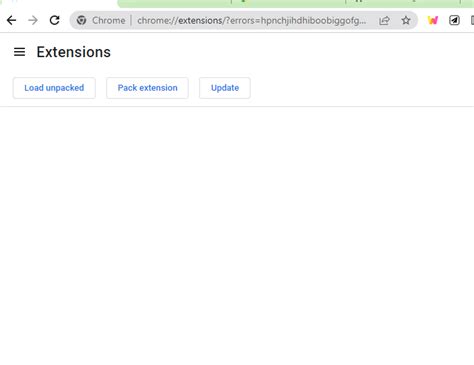Chrome Extension Error Page Is Blank Issue GoogleChrome Developer Chrome GitHub
