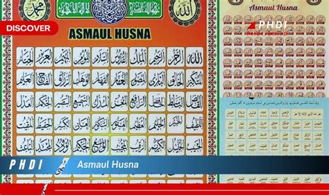 Tabel Asmaul Husna Dan Artinya