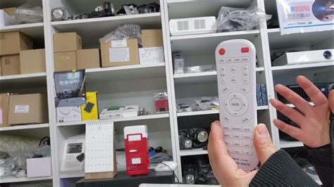 빔프로젝터 전용 통합리모콘 세팅방법 Youtube