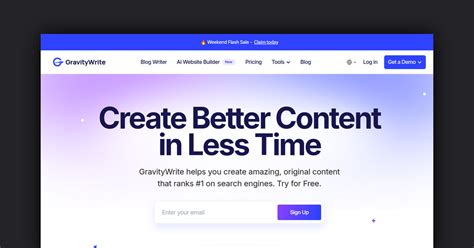 GravityWrite: AI-Powered Writing Assistant & Content Creator | Deepgram