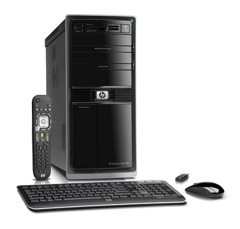 Hp Pavilion Elite Hpe Desktops Plus Hp Compaq L Tm Multitouch Lcd Arrive Slashgear