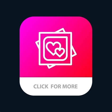 Card Heart Love Marriage Card Proposal Mobile App Button Android And Ios Line Version 19115252