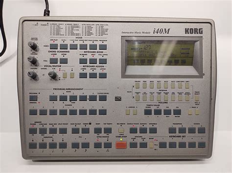 Korg Interactive Music Module Arranger Workstation 1999 Grey Reverb