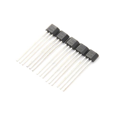 5pcslot Hall Effect Sensor Brushless Electric Motor To 92s A3144