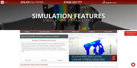 SolidWorks Simulation Capabilities Solid Solutions