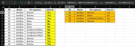 Finding Non Matching Values Microsoft Qanda
