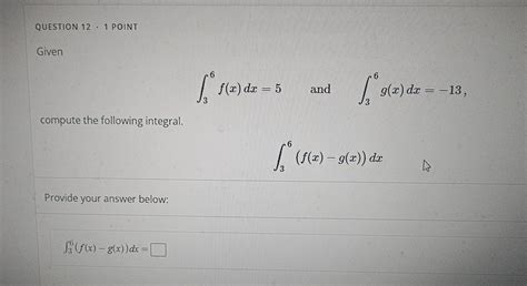 Solved Int 3 6 Fx D X5 Quad Text And