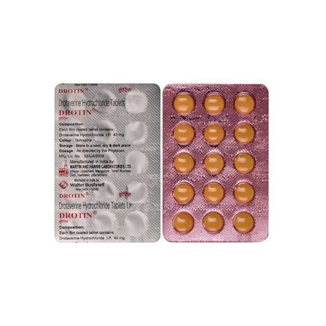 Buy Drotin 40mg Tablet Online Pocket Chemist