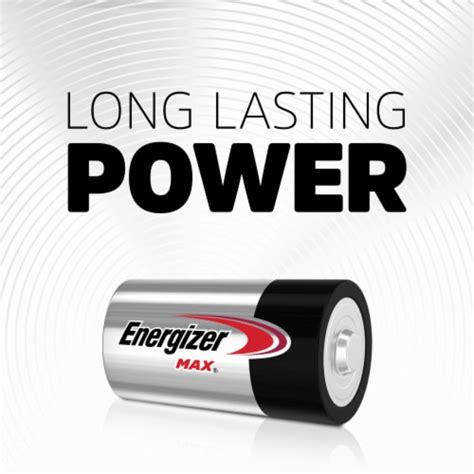 Energizer Max Alkaline D Batteries Count Kroger