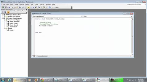 How To Call Different Worksheets Or Books Using Vba Programming Excel Youtube