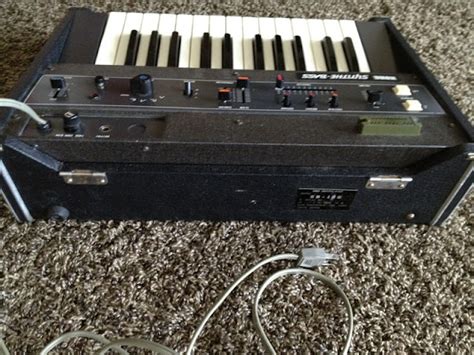 MATRIXSYNTH Vintage Korg SYNTHE BASS Synthesizer With Built In Case